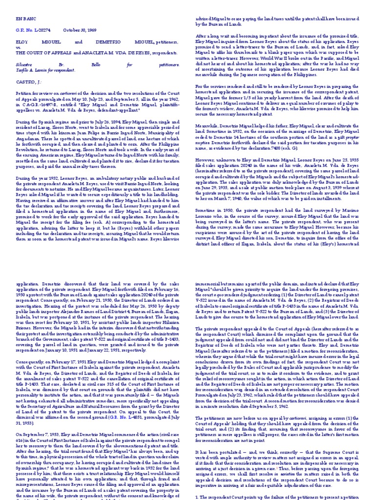 Dispute Over Land Ownership Between Two Parties Who Both Claim Rights ...