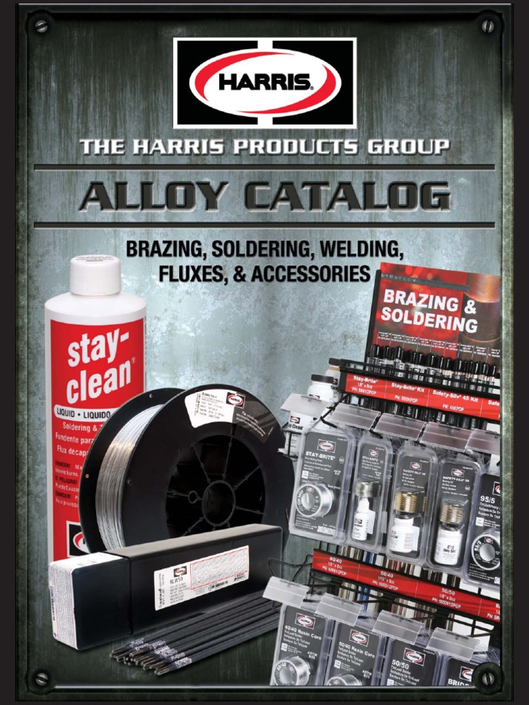 Consumables Catalog | PDF | Alloy | Sets Of Chemical Elements