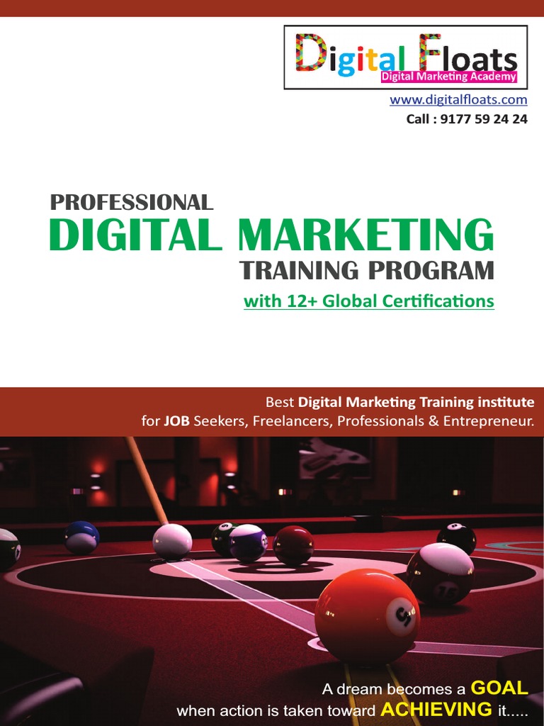 Digital Marketing Course Brochure | PDF | Search Engine Optimization ...