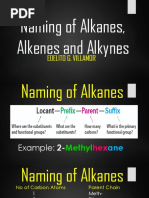 Alkane Nomenclature Practice Problems | PDF | Hydrocarbons | Chemistry
