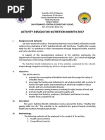 Action Plan Feeding Program | PDF | Malnutrition | Wellness