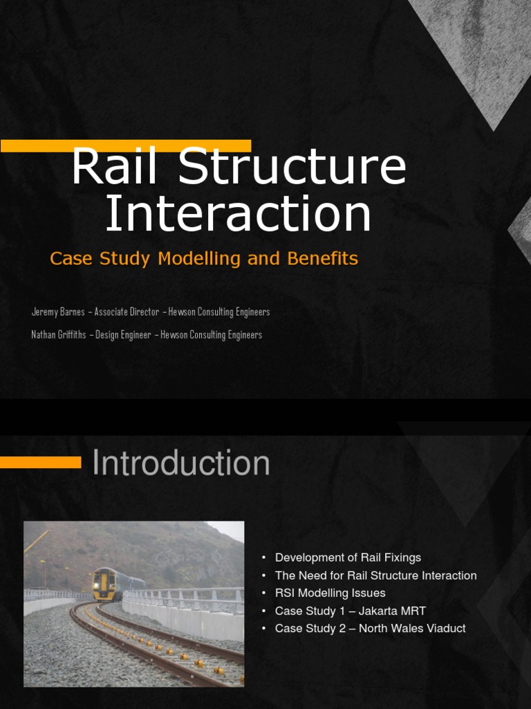Rail Structure Interaction-Hewson - Presentation | PDF | Track (Rail Transport) | Rail ...