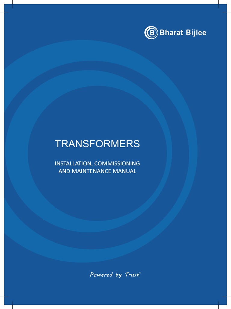 Transformer Manual | PDF | Transformer | Electrical Connector
