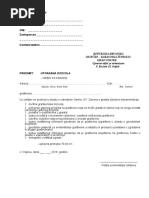 Zahtjev Za Promjenu Vlasnika HEP | PDF