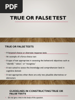 Simple Recall Test Guide | PDF | Recall (Memory) | Cognition