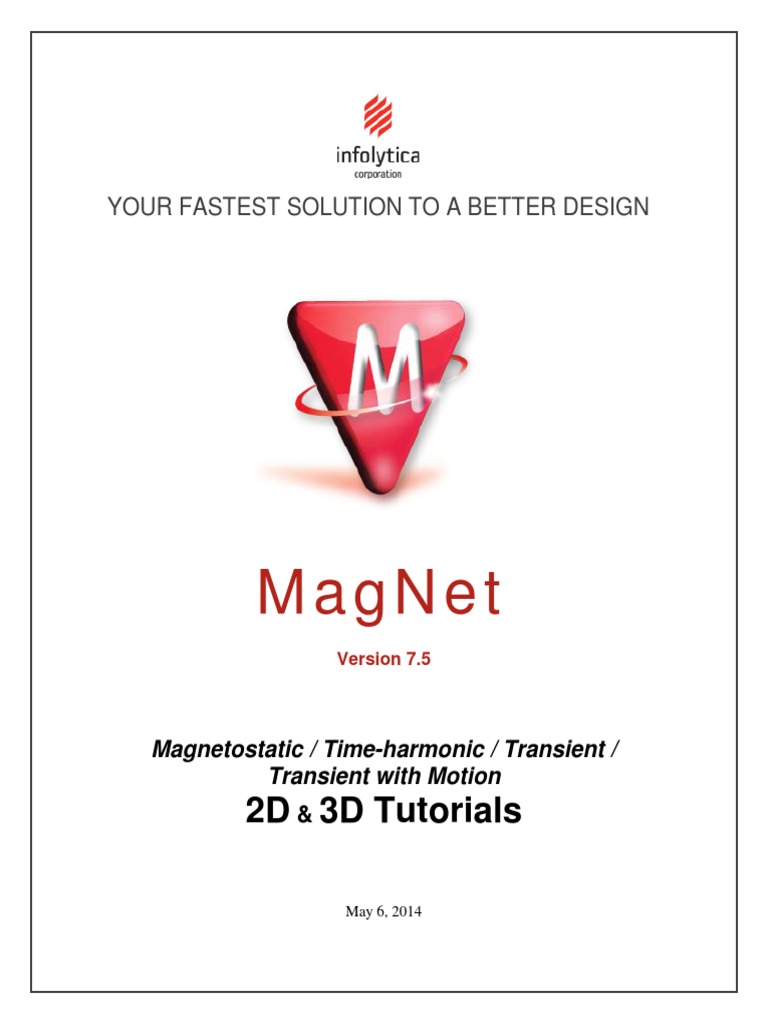 MagNet - Tutorials PDF | PDF | Electric Motor | Inductor