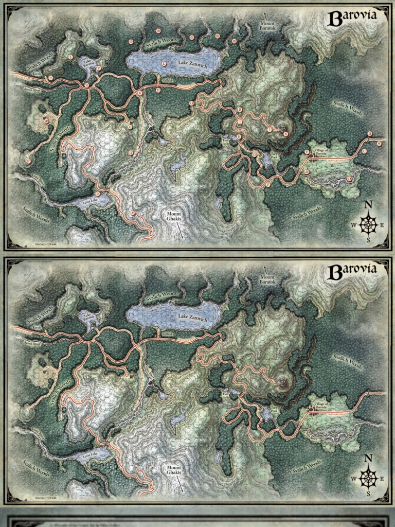 Curse of Strahd - Maps