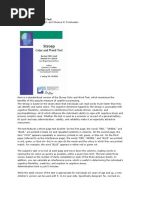 Bells Test | PDF | Neuropsychology | Cognition