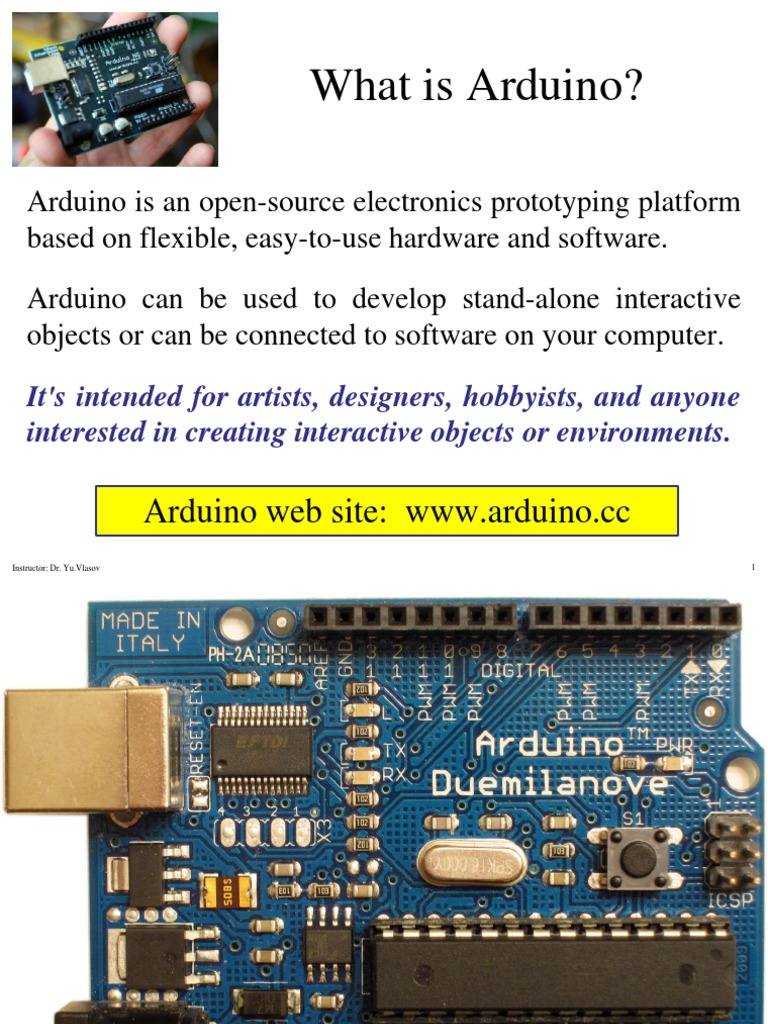 What Is Arduino?: Arduino Web Site: WWW - Arduino.cc | PDF | Arduino ...