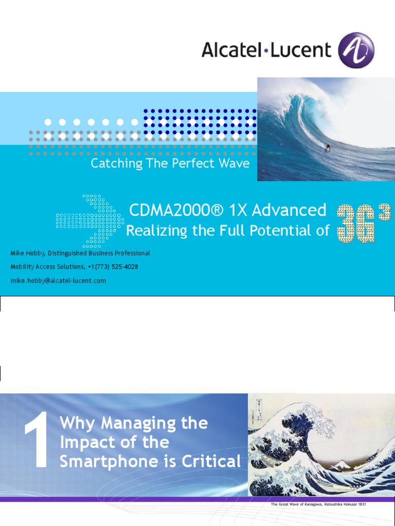 CDMA2000® 1X Advanced: Realizing The Full Potential of | PDF | Lte ...