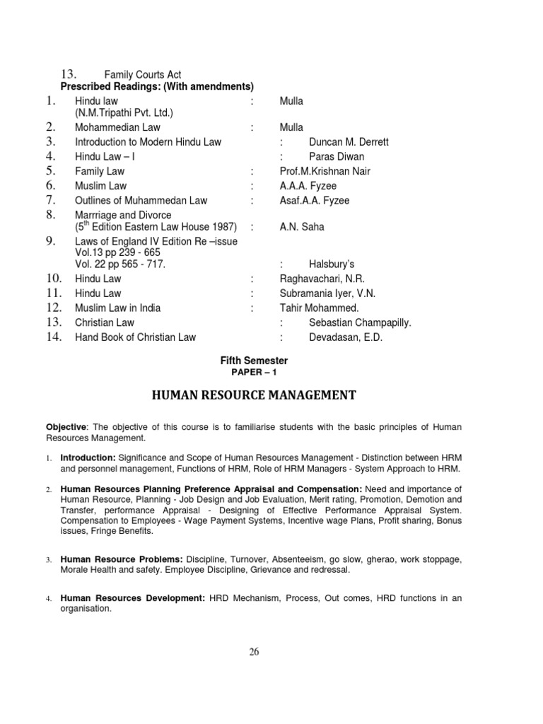 Fifth Sem Syllabus | PDF | Bail | Lawsuit