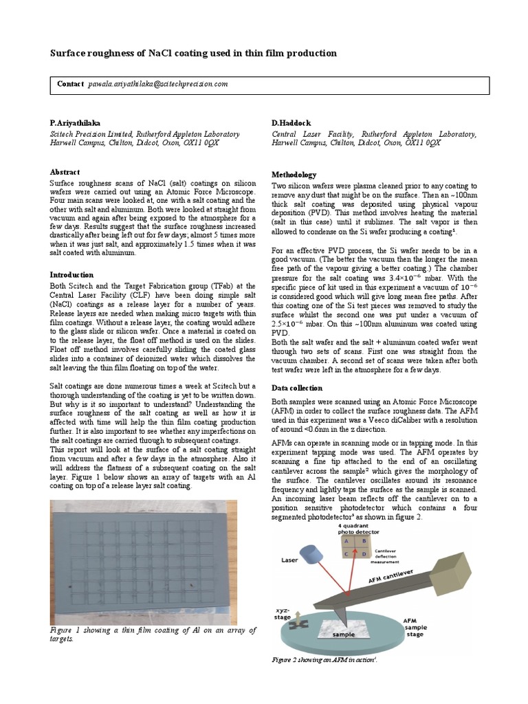 Dokumen Tips Asme B461 2002 Download Free Pdf Atomic Force Microscopy Surface Roughness