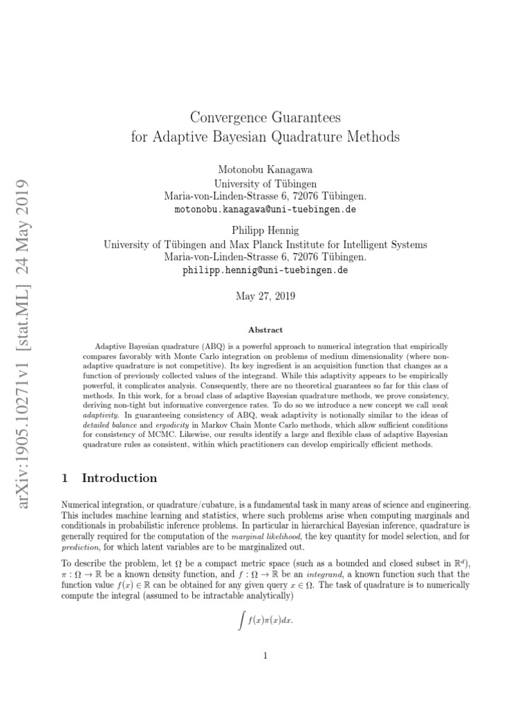 Artificial Intelligence Paper | PDF | Monte Carlo Method | Integral