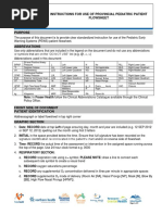 National PEWS Chart for Infants | PDF | Blood Pressure | Pulmonology