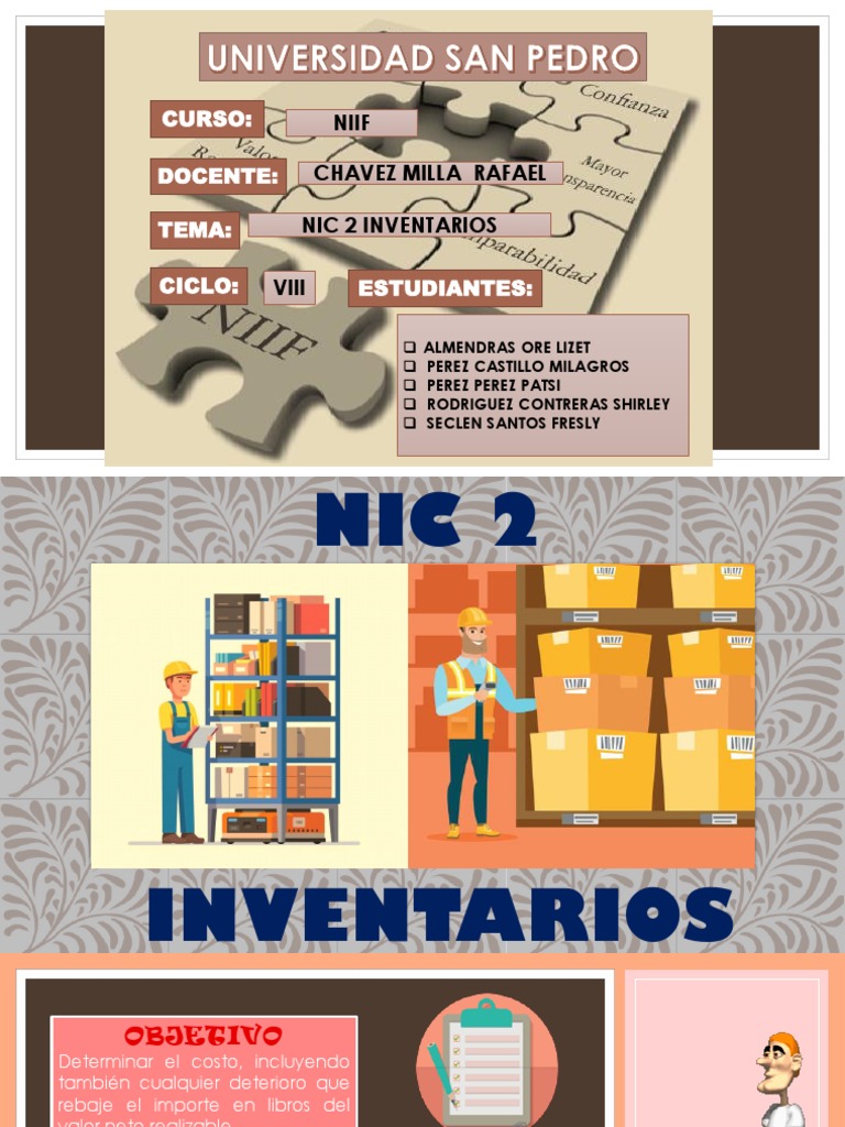 NIC 2: Inventarios y Medición de Costos | PDF | normas internacionales ...