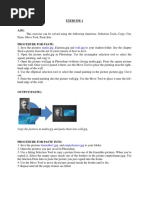 Photoshop Exercises for Beginners | PDF | Adobe Photoshop | Vision