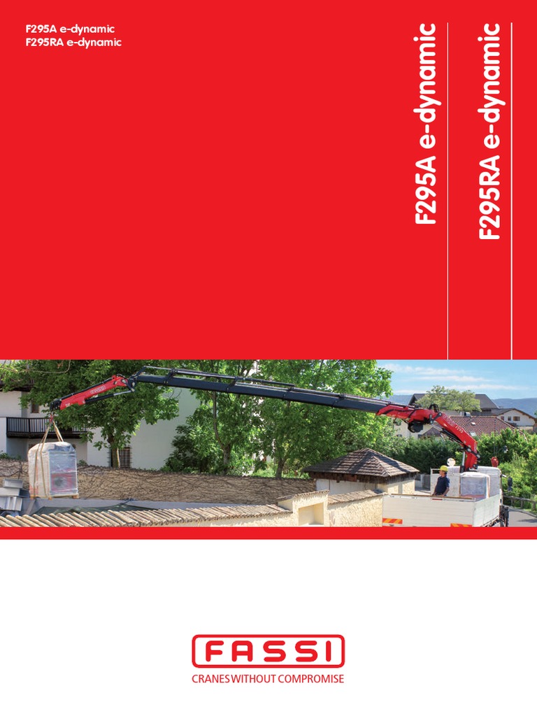 F295A E-Dynamic - F295RA E-Dynamic | PDF | Crane (Machine) | Mechanical ...