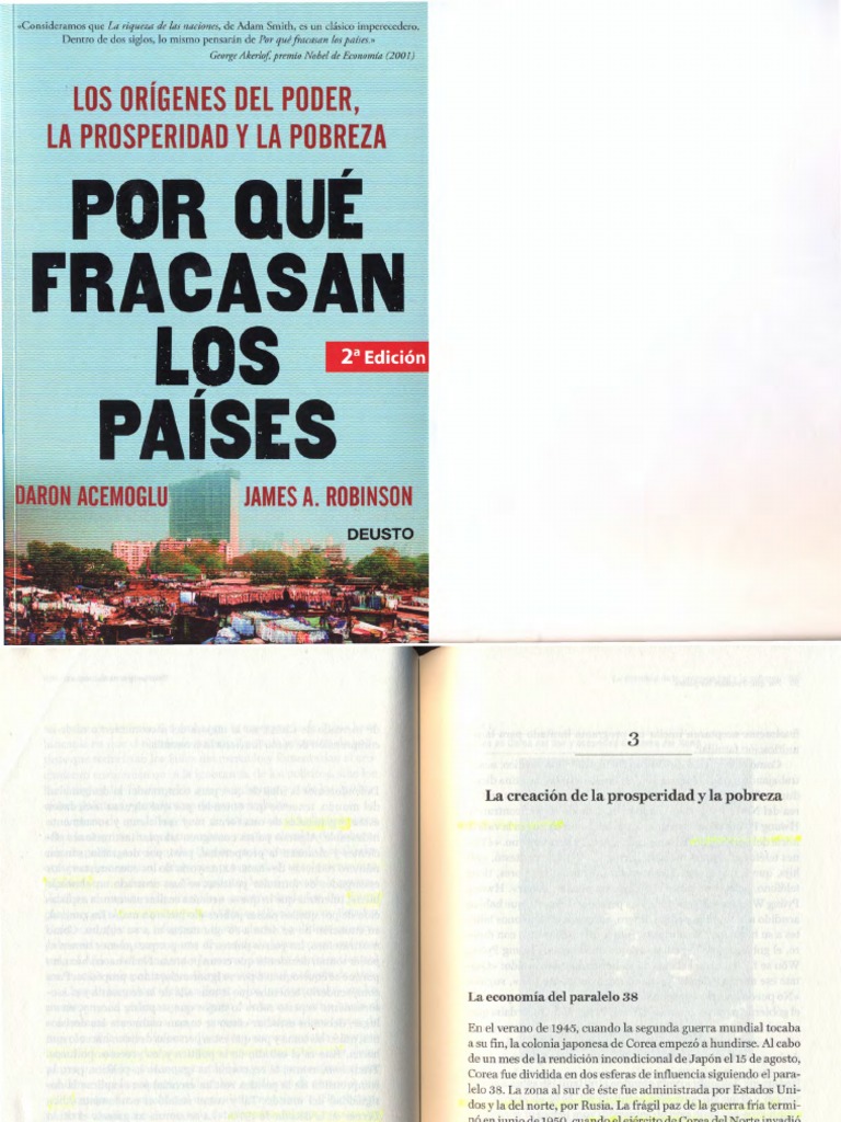 ACEMOGLU y ROBINSON Por Que Fracasan Los Países 3 | PDF | Corea del Sur | Política mundial