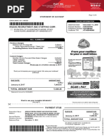 Sample of PLDT Bill | PDF | Credit Card | Cheque