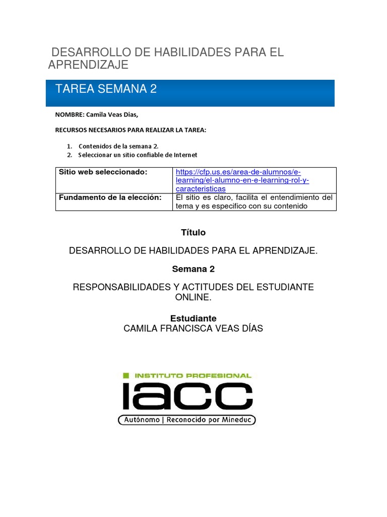 Tarea Semana 2 | PDF