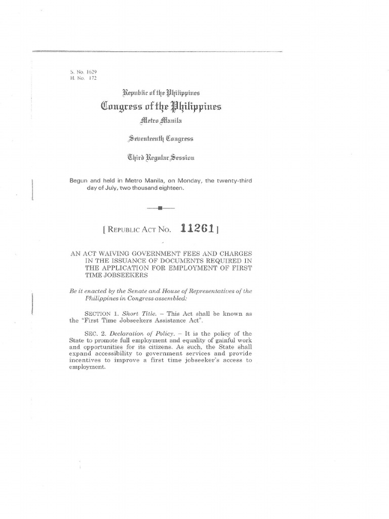 Ra 11261 RRD PDF PDF