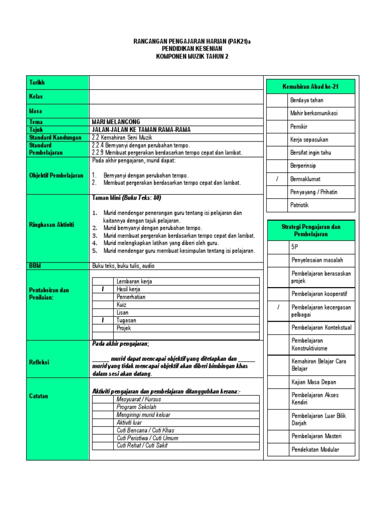 Jalan-Jalan Ke Taman Rama-Rama | PDF