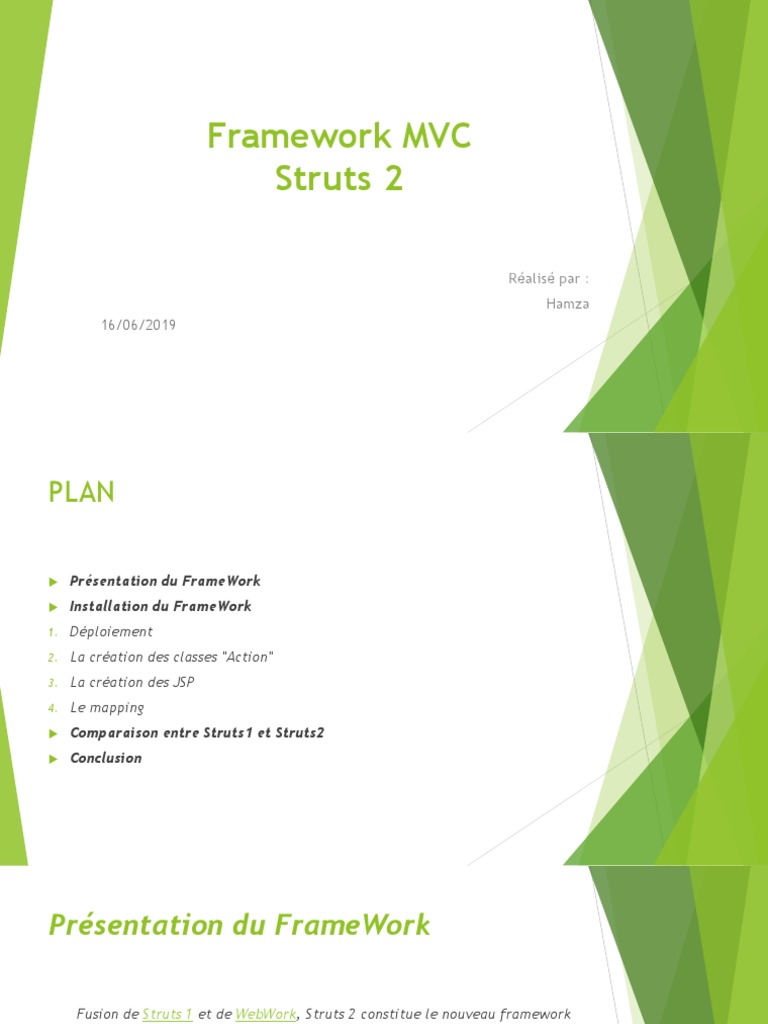 Framework MVC2 Struts2 | PDF | JavaServer Pages | Classe (informatique)