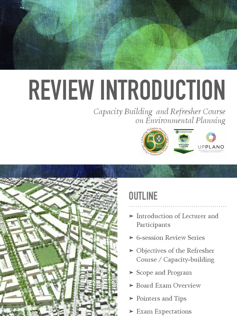 Environmental Planning Board Exam Review and Preparation | PDF | Test ...