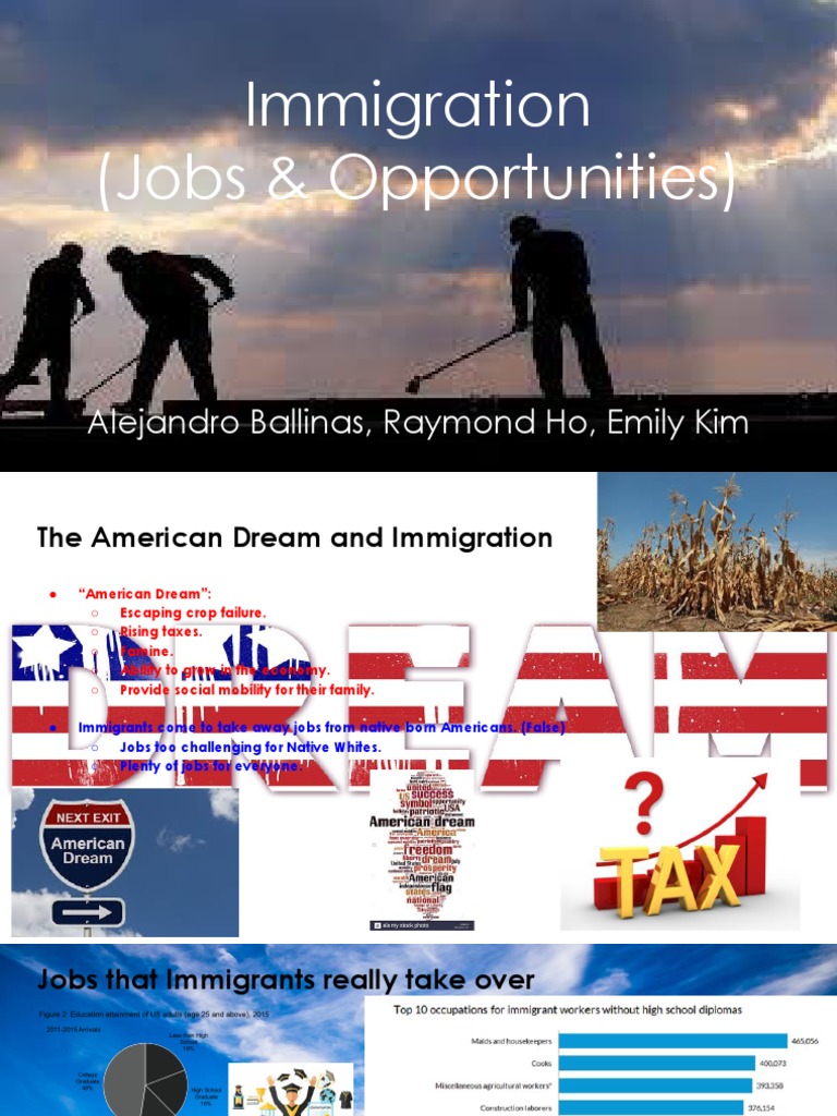 Immigration | PDF | Immigration | Employment