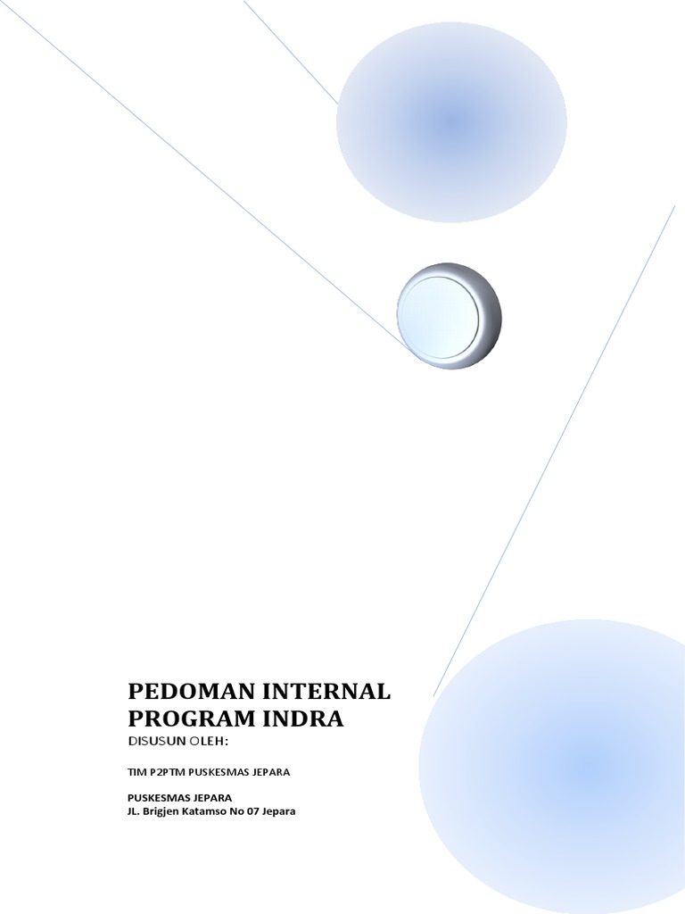 Pedoman Internal Indra | PDF | Kesehatan Holistik | Sains & Matematika