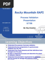 Template For Process Validation Protocol | PDF | Verification And Validation | Quality Assurance