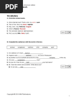 Pre Intermediate Workbook Answer Key 3rd Edition | PDF
