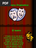 Mapa Conceptual Género Dramático | PDF