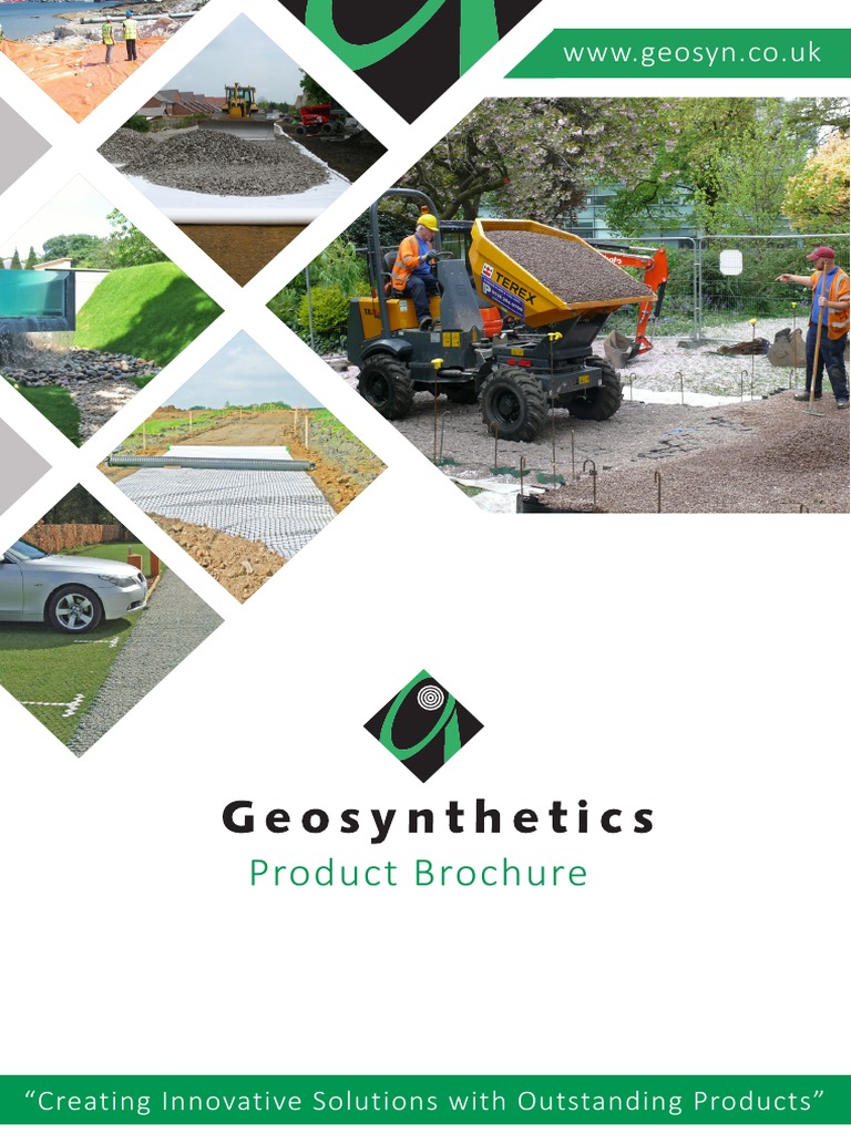 Geosynthetics Product Brochure 2 | Infrastructure | Engineering