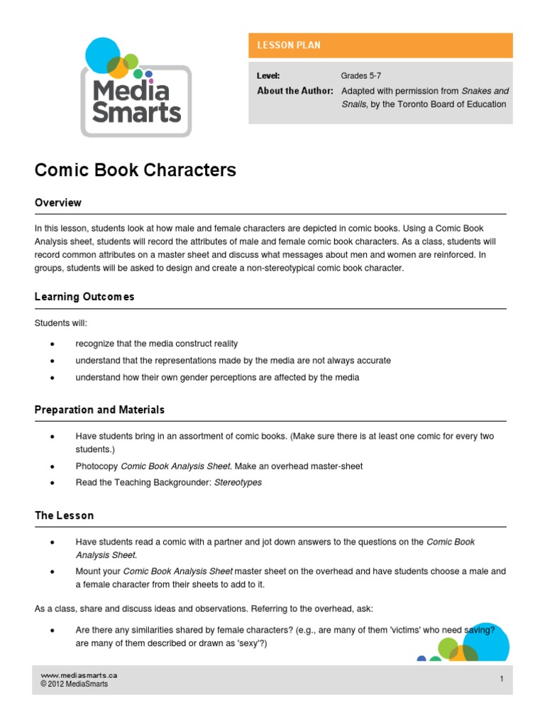 Comic Book Characters: Snails, by The Toronto Board of Education | PDF ...