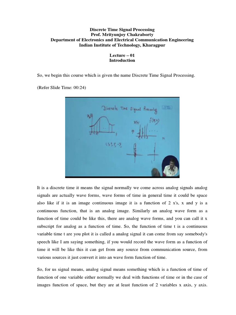My Pdf Discrete Time And Continuous Time Digital Signal Processing