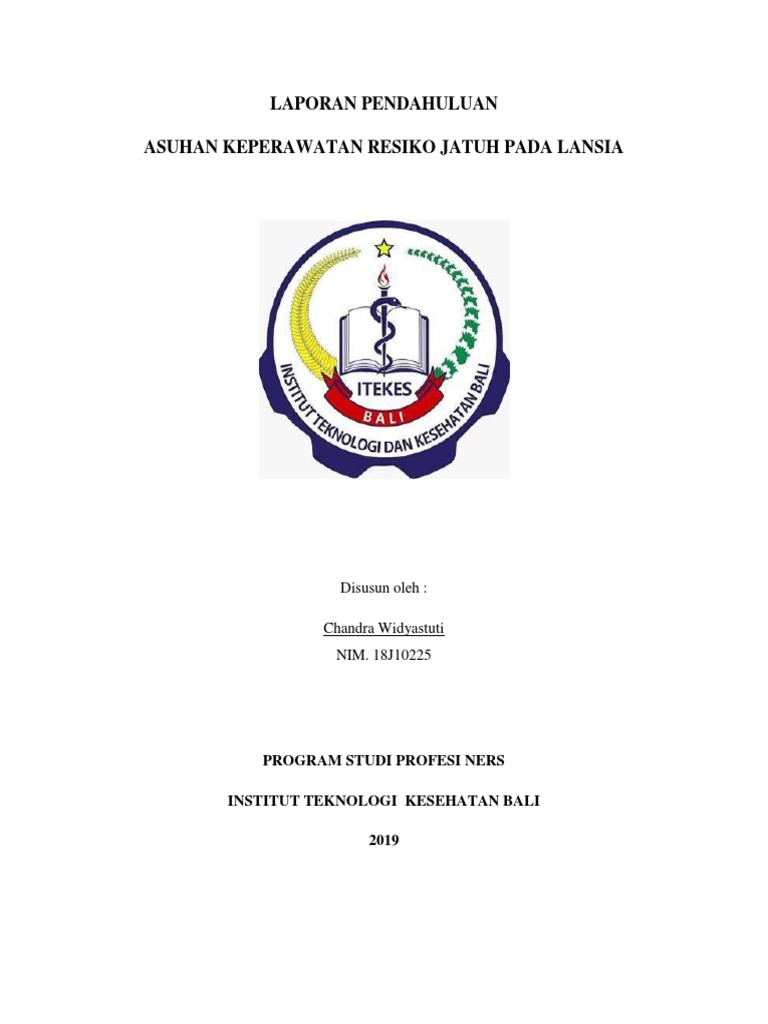 LP Lansia Resiko Jatuh | PDF | Pengembangan Diri