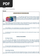 Team Building Proposal | PDF | Team Building | Emergence
