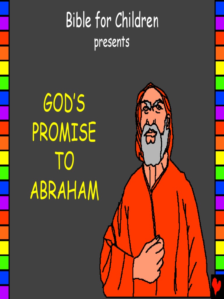 God's Promises to Abraham Explained | PDF | Abraham | Sarah