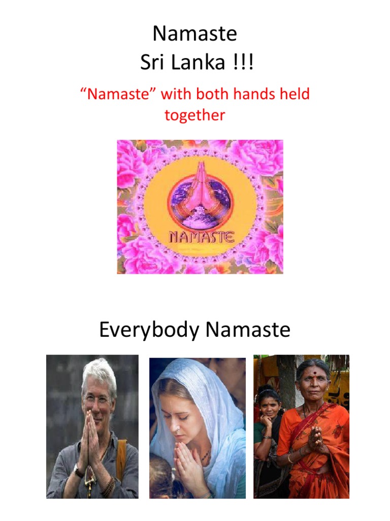 Namaste For Cultural Harmony | PDF | Indian Religions | Religion And Belief