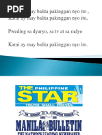 Parts of a Newspaper Explained | PDF | Newspapers | News