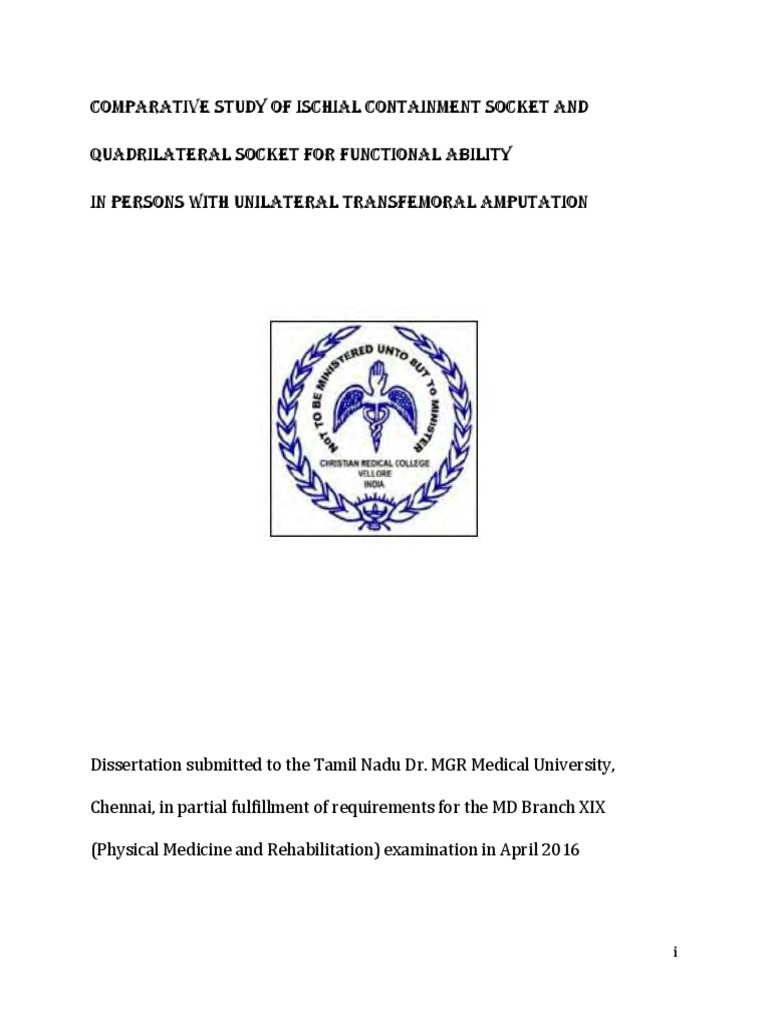 Quadrilatral and Ischial Socket | PDF | Prosthesis | Amputation