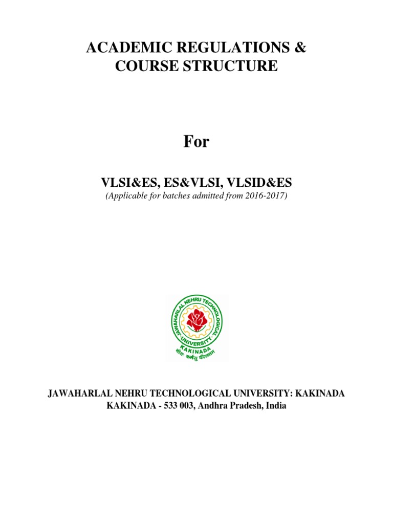 Vlsi&Es Syllabus | Download Free PDF | Embedded System | Operating System