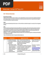 VCE Biology Study Design 2022-2026 | PDF | Methodology | Science