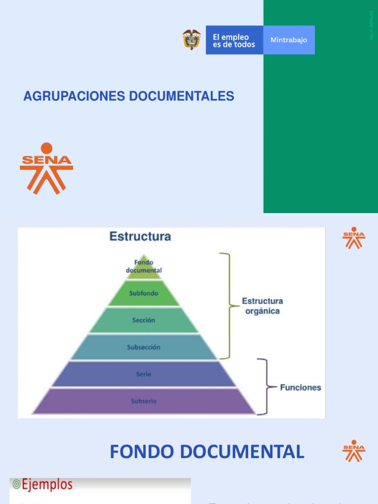 Ejemplos de Agrupaciones Documentales | PDF