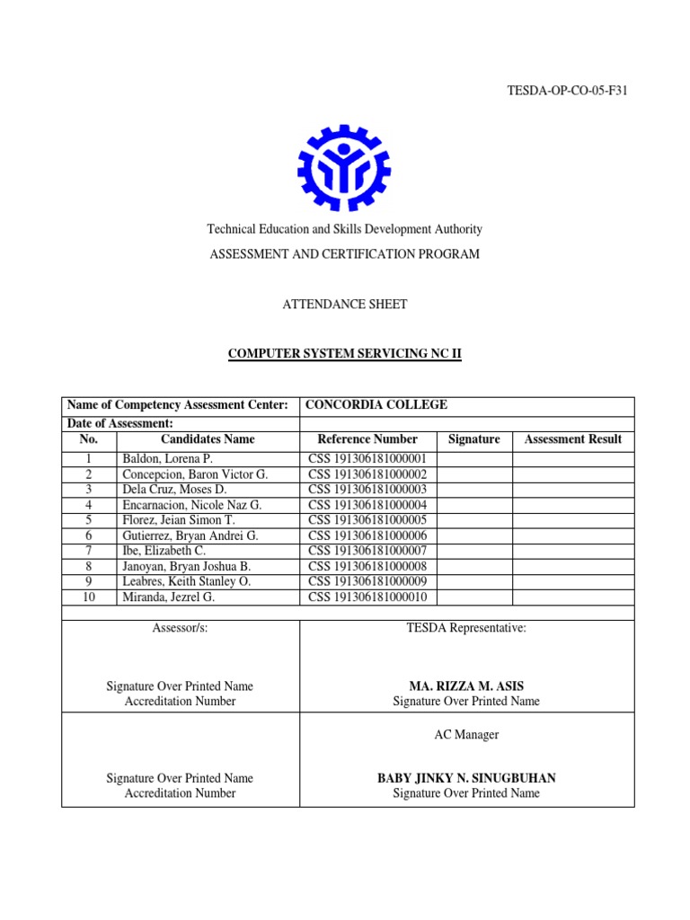 Computer System Servicing NC Ii | PDF