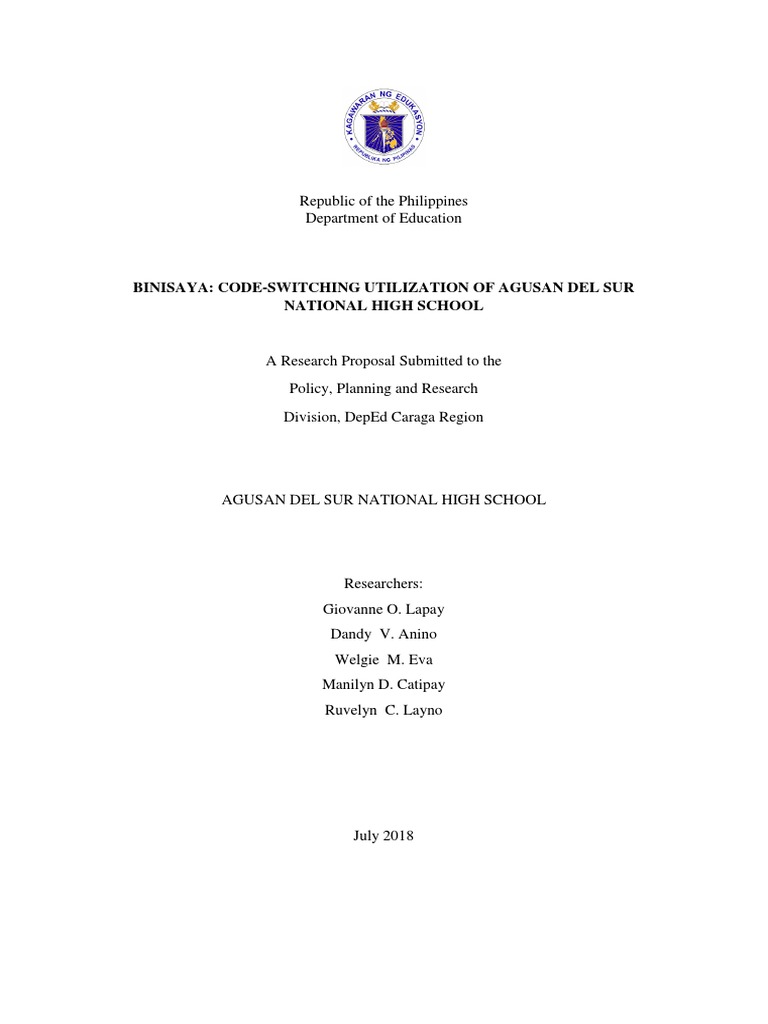 Code Switching | PDF | Multilingualism | Symbols