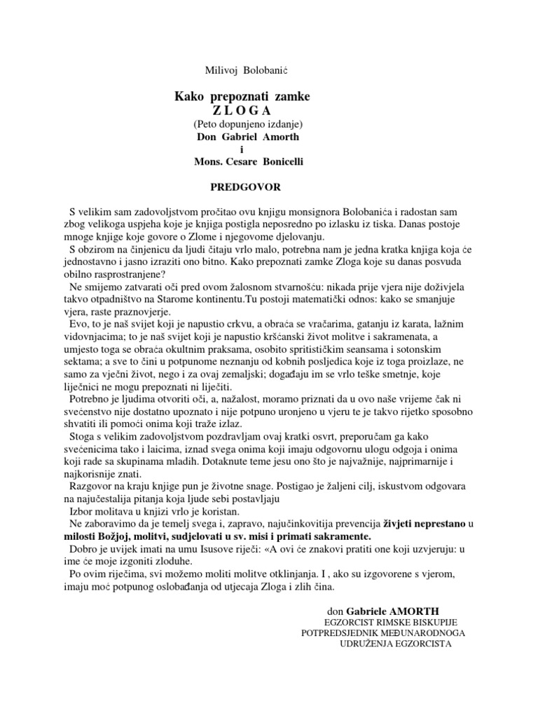 Kako Prepoznati Zamke Zloga-Milivoj Bolobanic | PDF