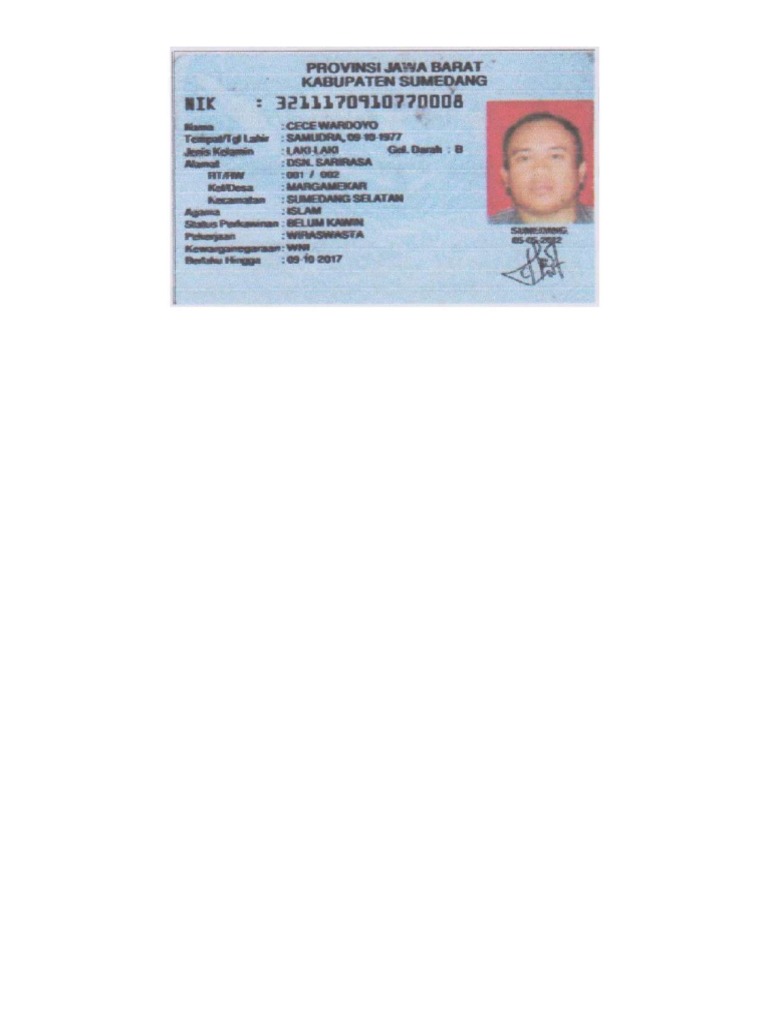 SKT Operator Mesin Excavator - Cece Wardoyo 21 Ok | PDF