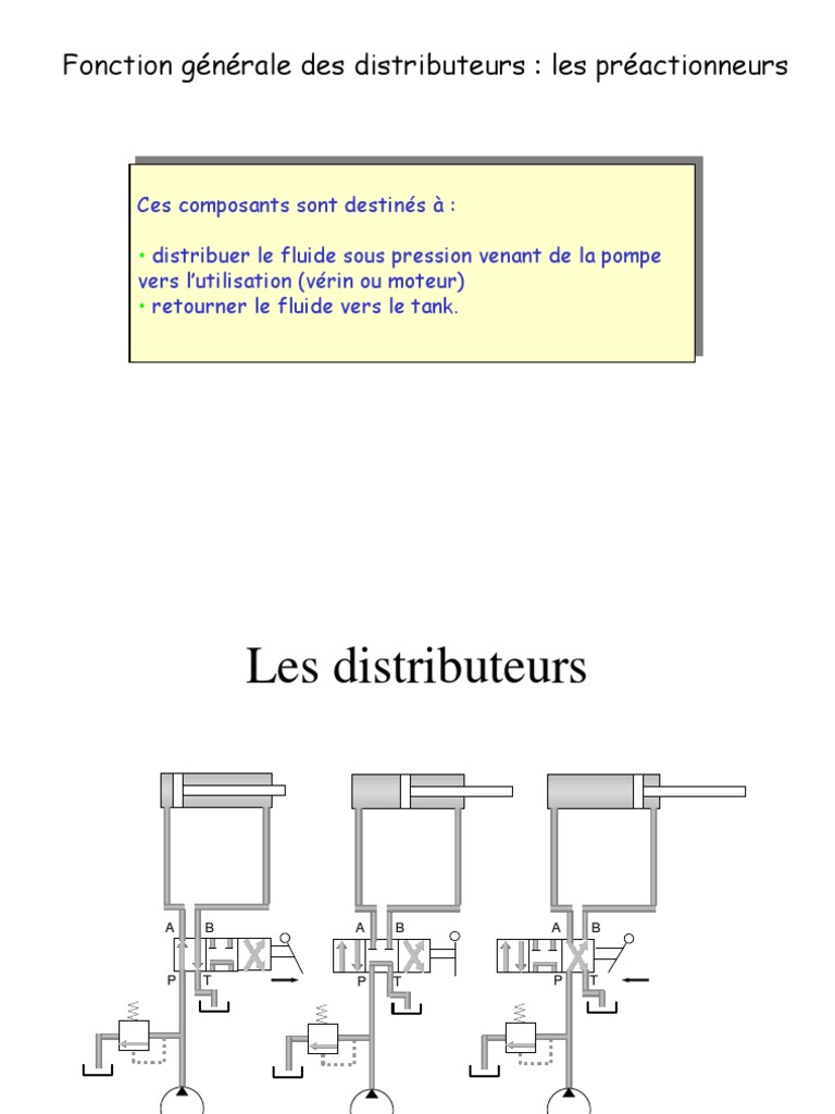 Présentation Distributeurs | PDF | Machine | Ingénierie mécanique